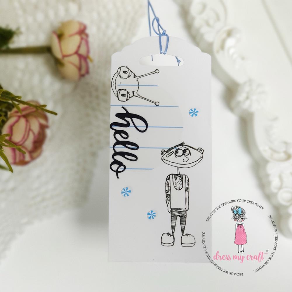 Alien Characters - Transfer Me Sheet - Scrappegarasjen AS