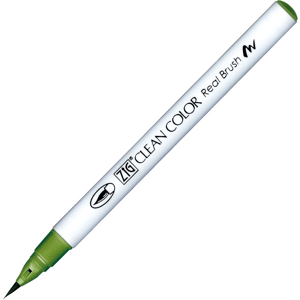 ZIG Clean Color Real Brush 411 Cactus Green - Scrappegarasjen AS