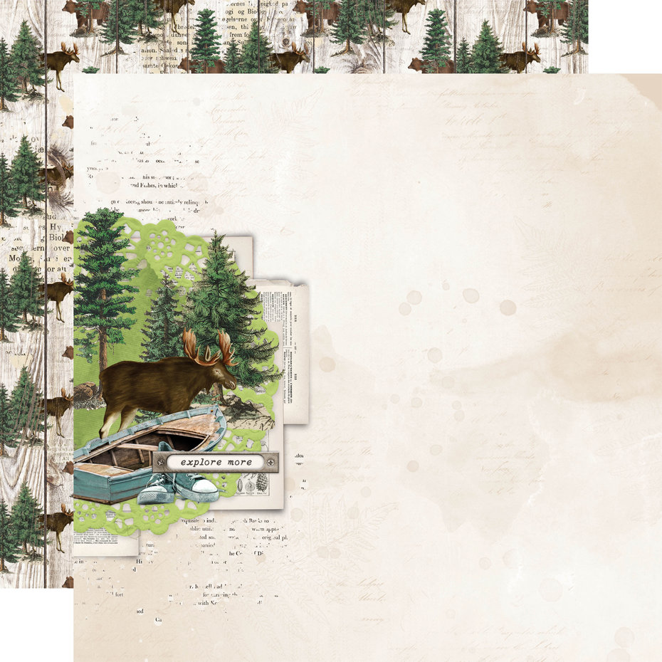 Simple Vintage Lakeside Collection Kit - Scrappegarasjen AS